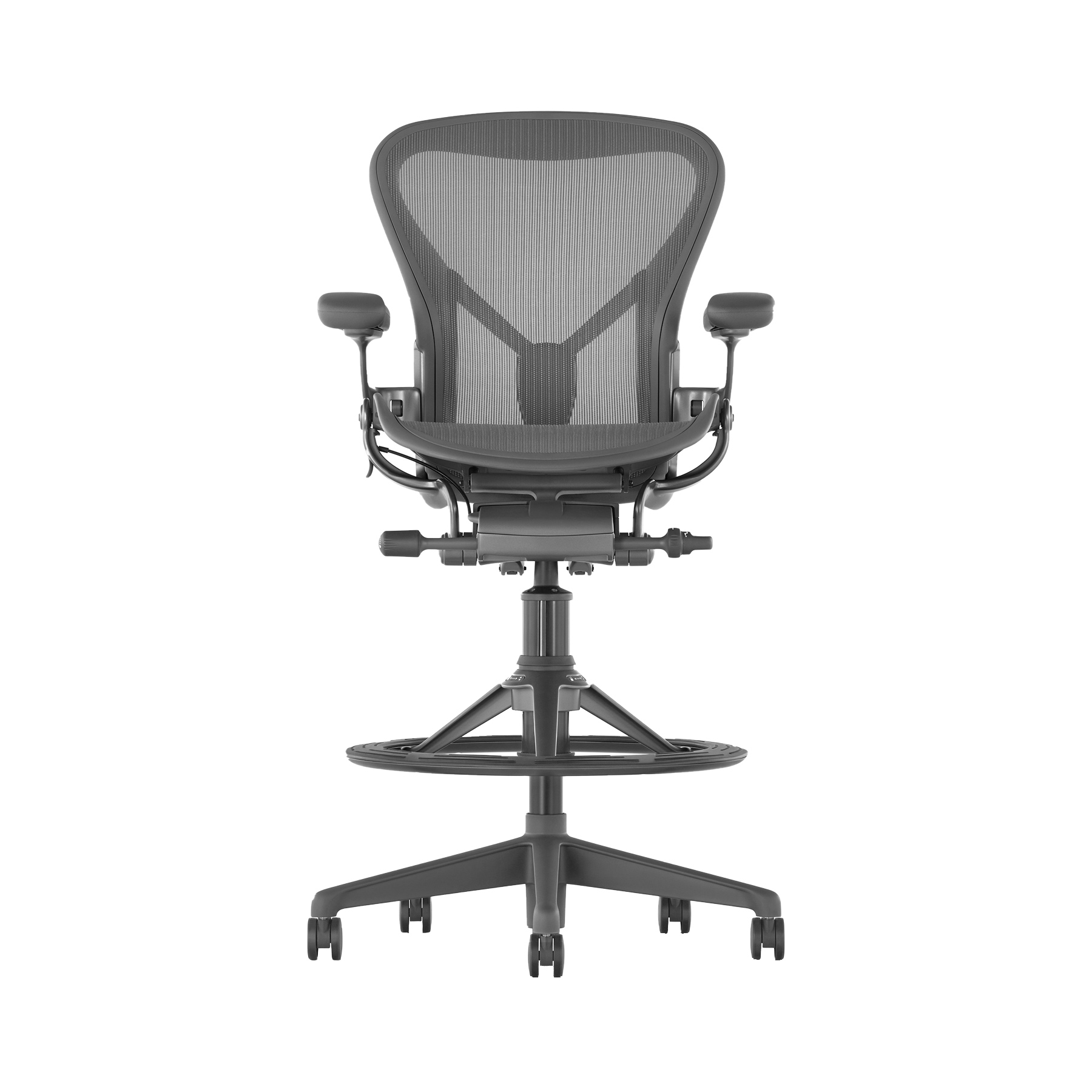 Aeron Task Chair, Graphite, Size A / Estilo Furniture