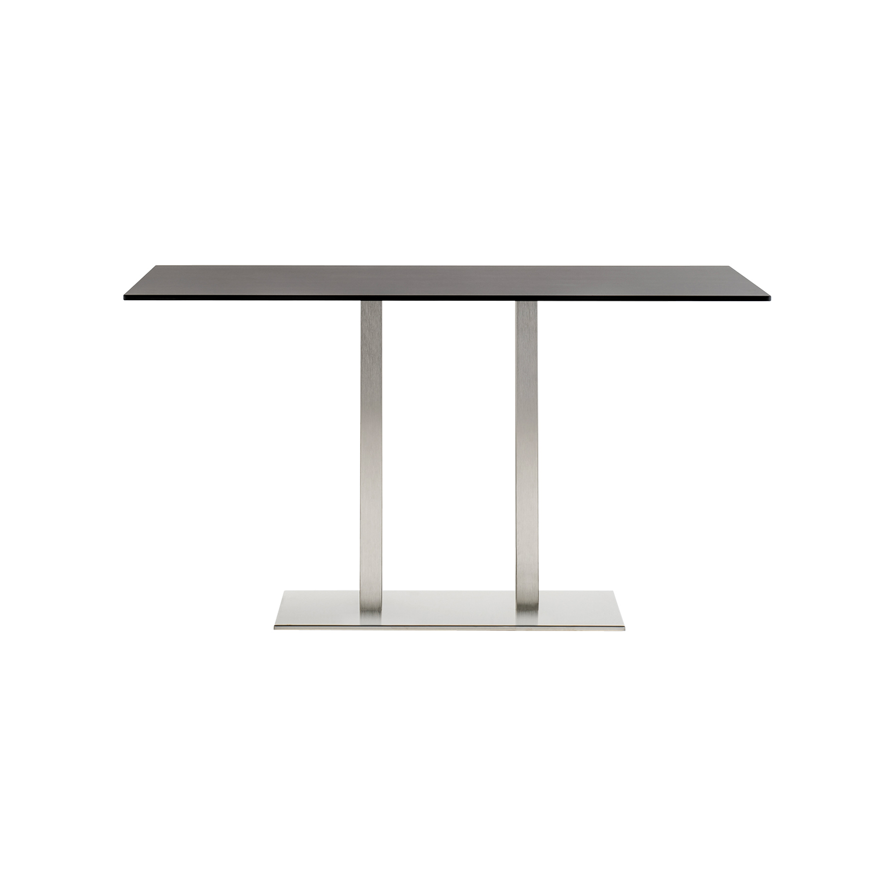 Inox Rectangle Double Café Table / Estilo Furniture